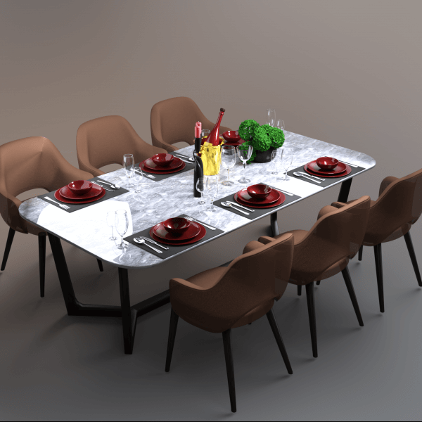 Comfort Chair Model 3D Render | RenderHub Gallery