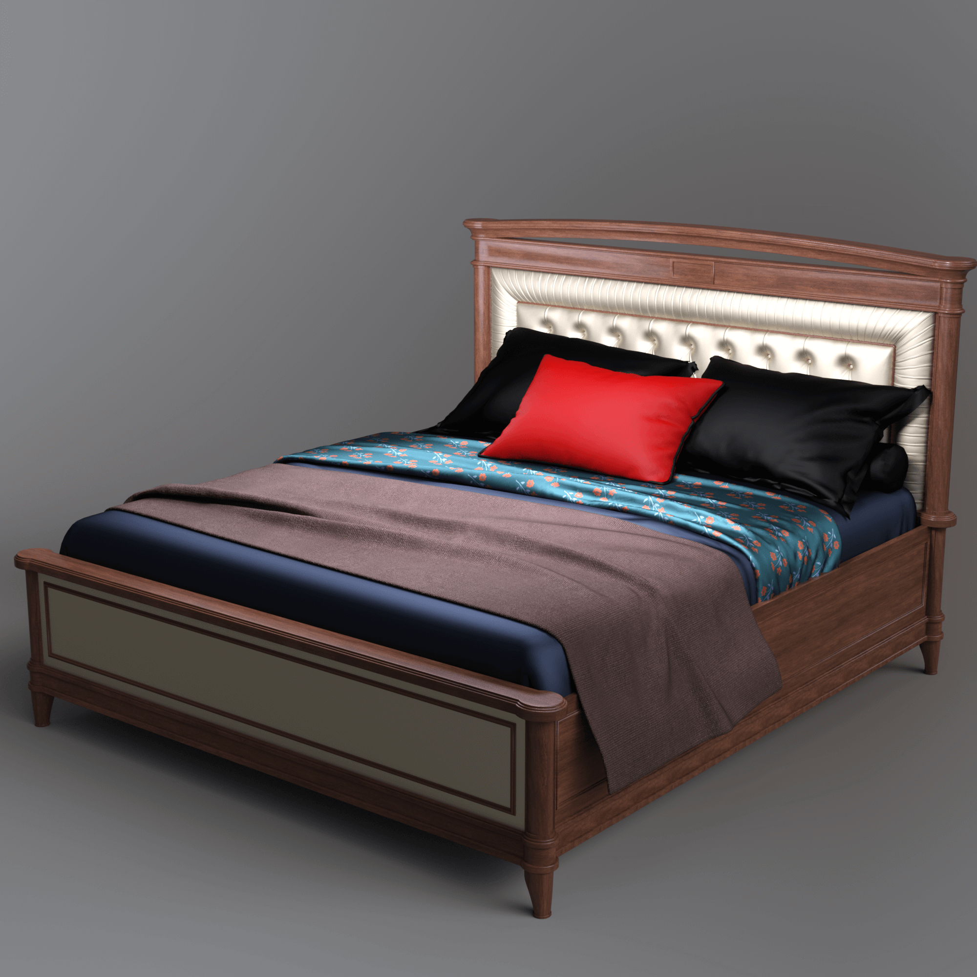 Master Bed 14 3D Render | RenderHub Gallery