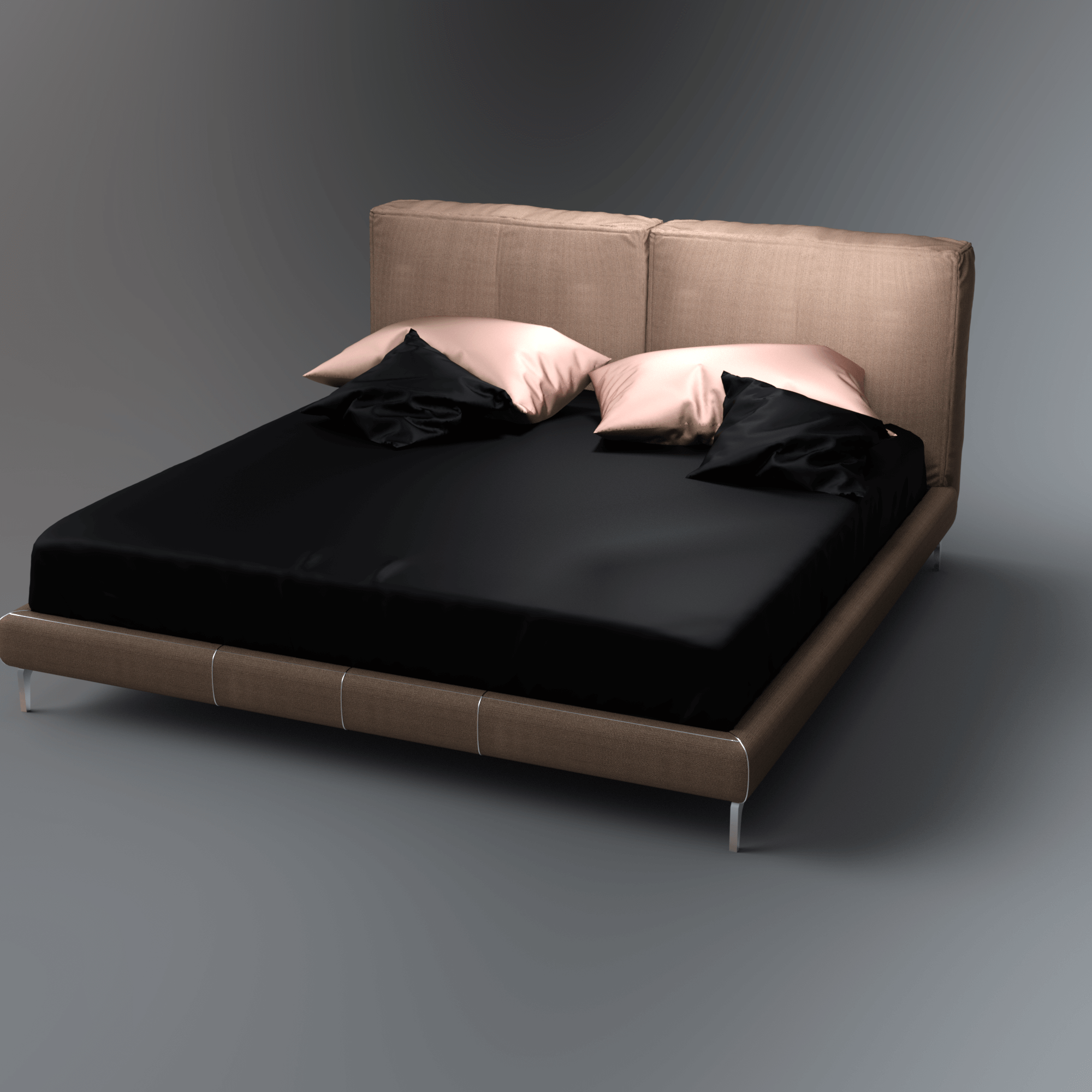 Master Bed 15 3D Render | RenderHub Gallery