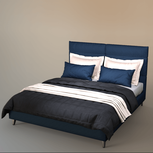 AQ3D Master Bed 3D Render | RenderHub Gallery