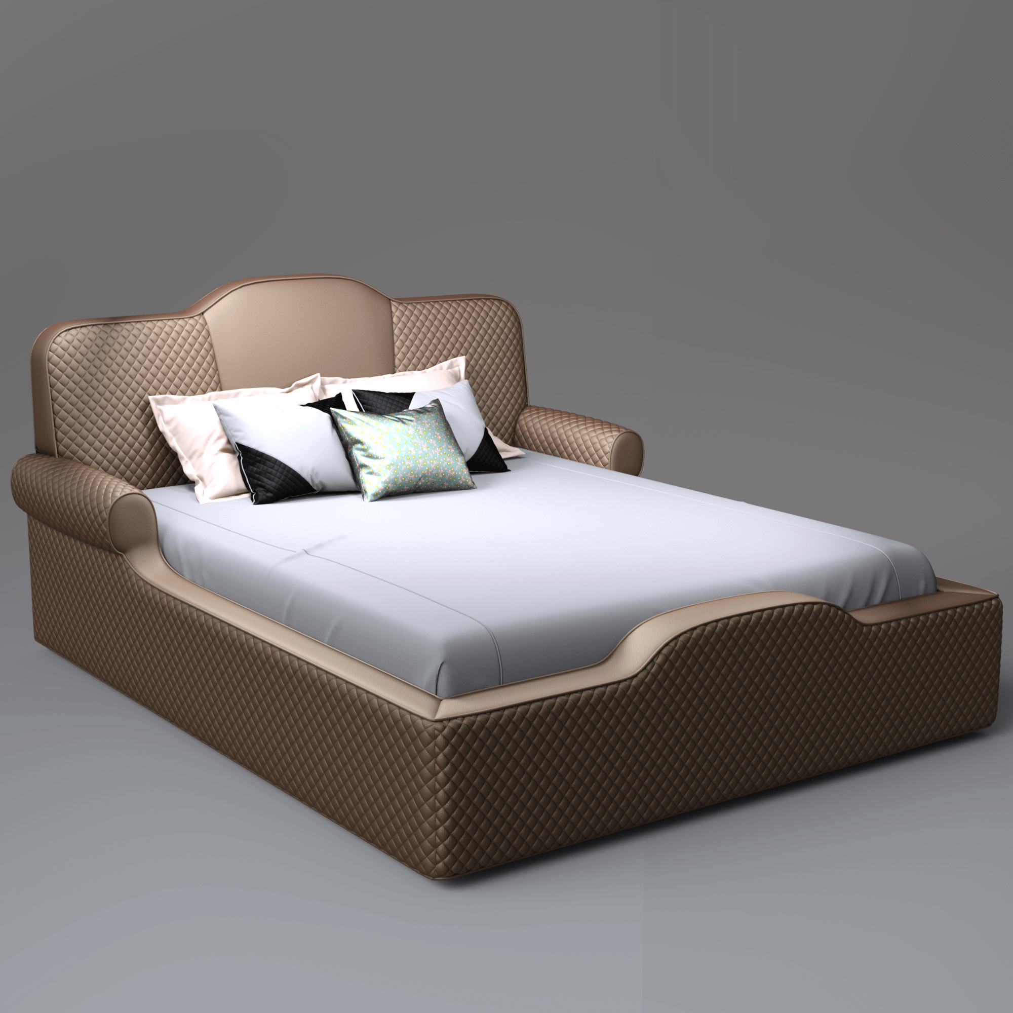 Master Bed 22 3D Render | RenderHub Gallery
