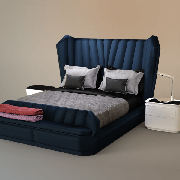 Master Bed 10 3D Render | RenderHub Gallery