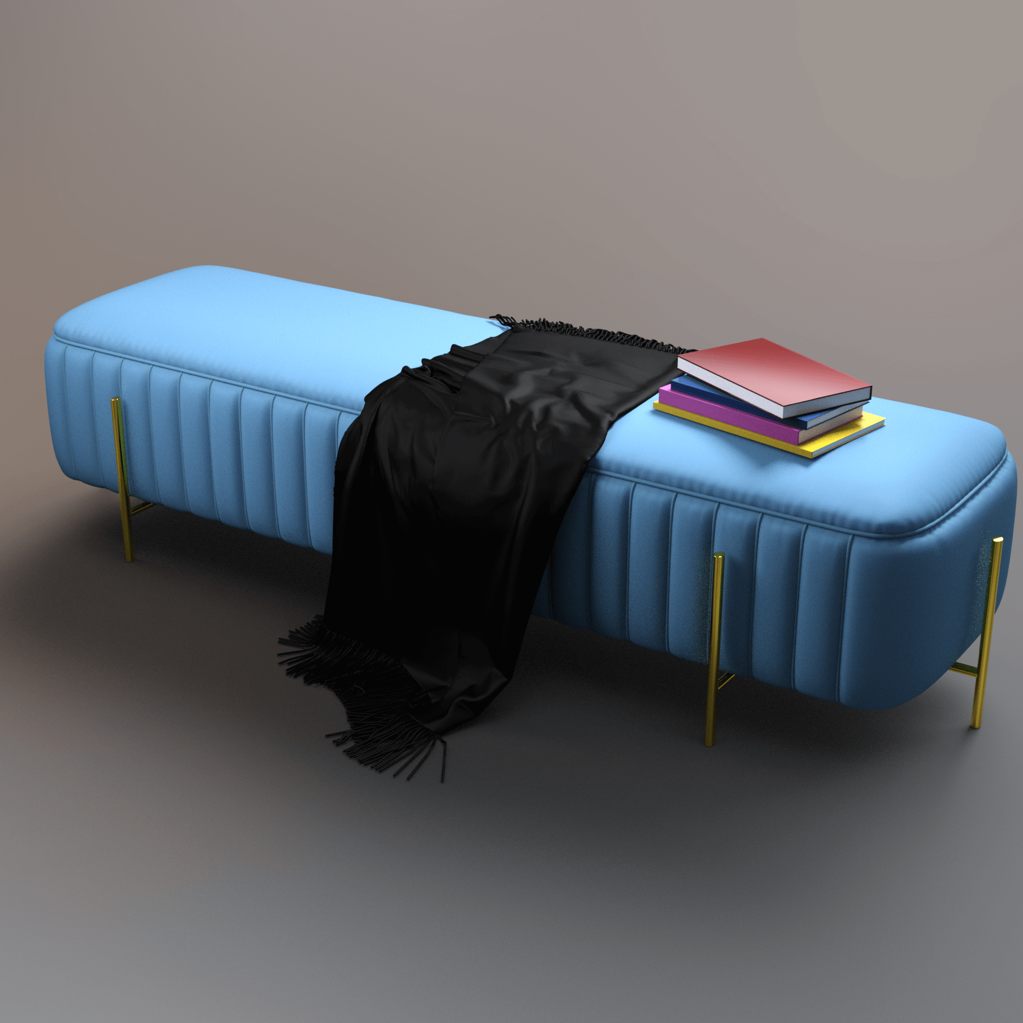 Master Bench 11 3D Render, Digital Art by AQ3D