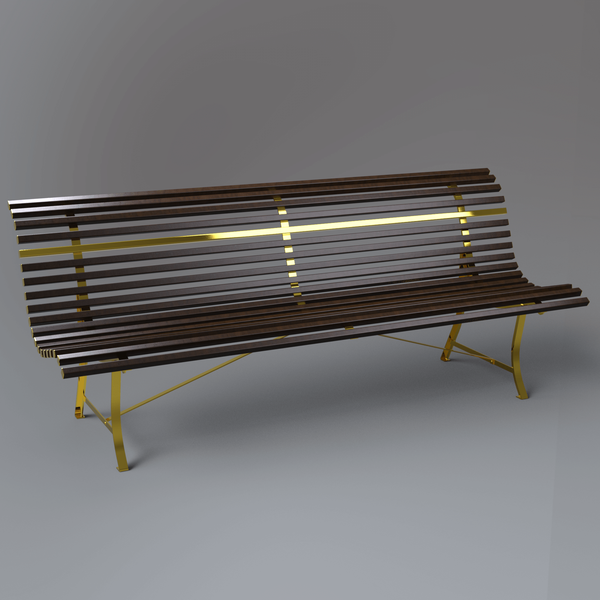 Master Bench 19 3D Render, Digital Art by AQ3D