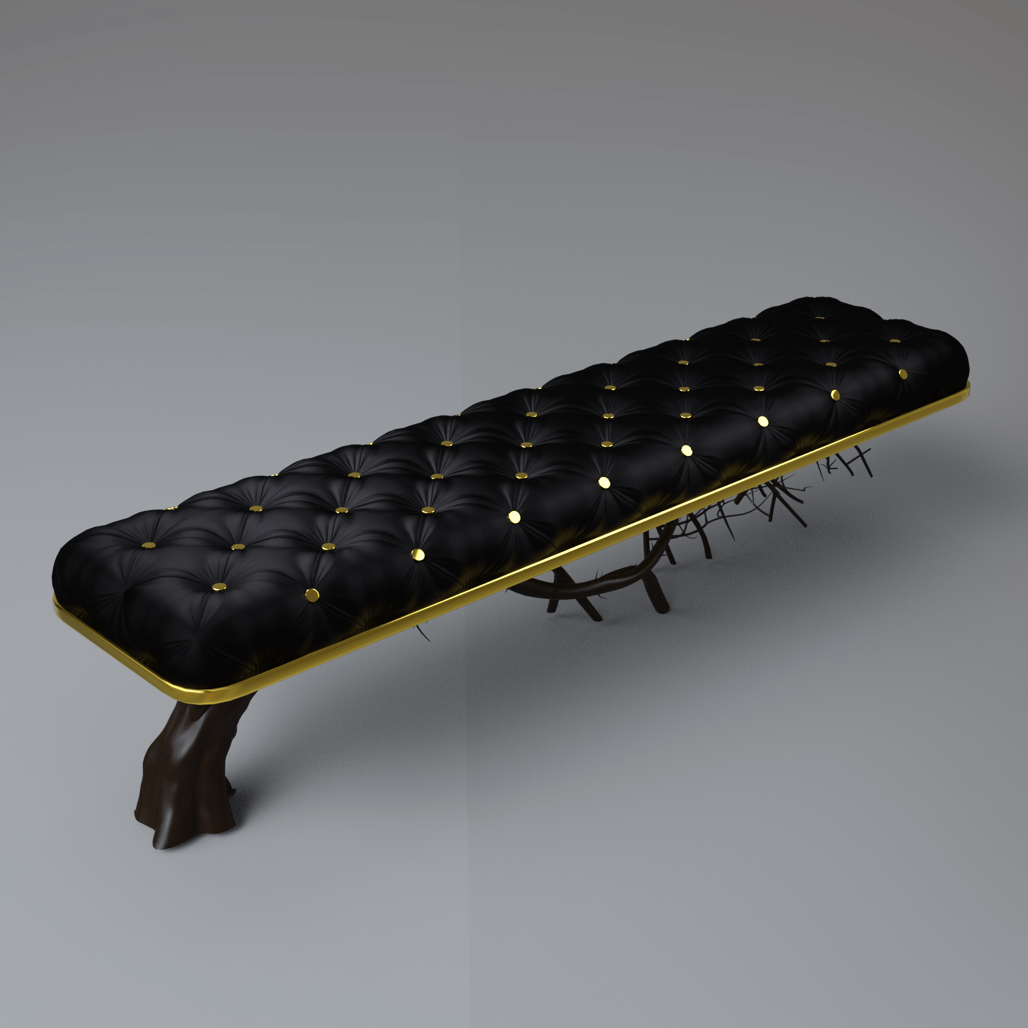 Master Bench 20 3D Render, Digital Art by AQ3D