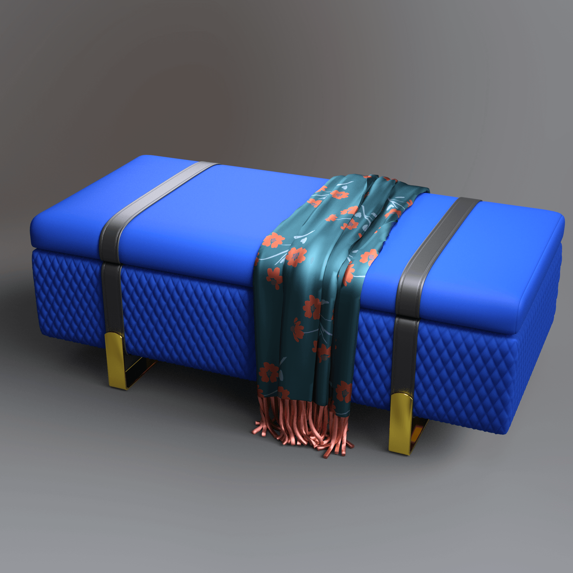 Master Bench 23 3D Render, Digital Art by AQ3D