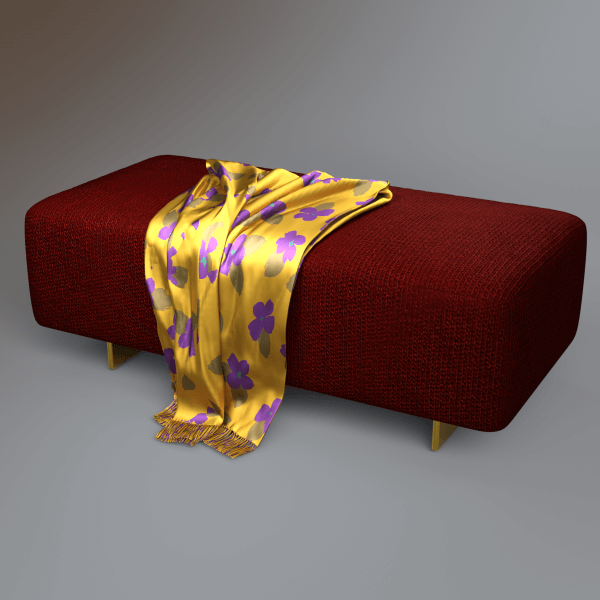 Master Stool 15 3D Render, Digital Art by AQ3D
