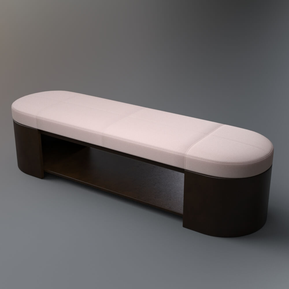 Master Bench 29 3D Render, Digital Art by AQ3D
