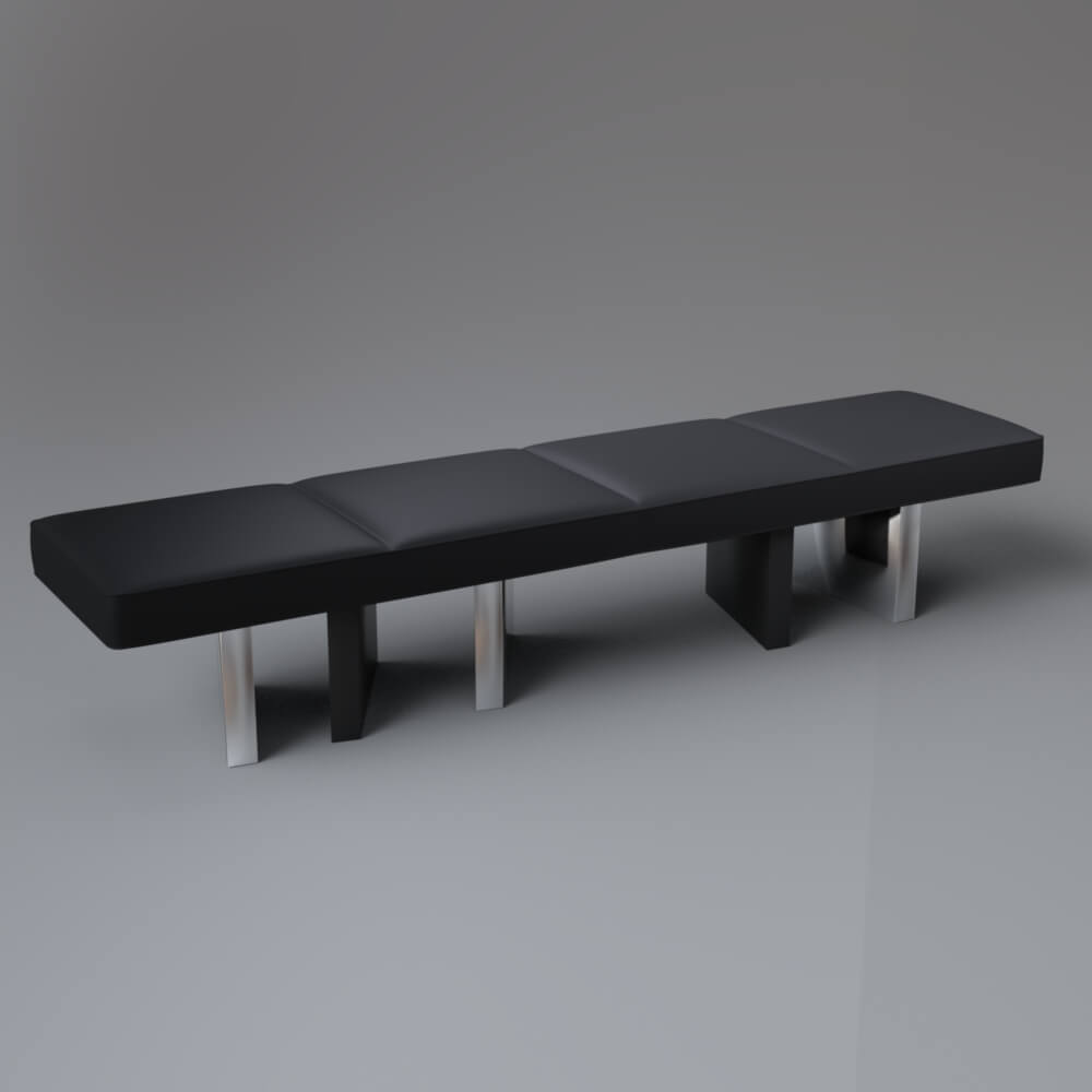 Master Bench 32 3D Render, Digital Art by AQ3D