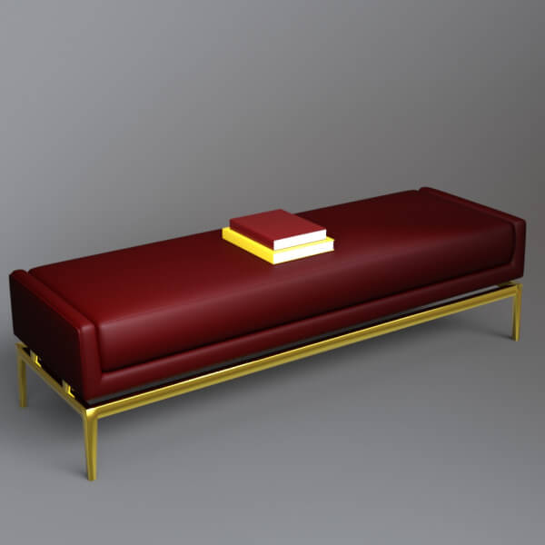 Master Bench 25 3D Render, Digital Art by AQ3D