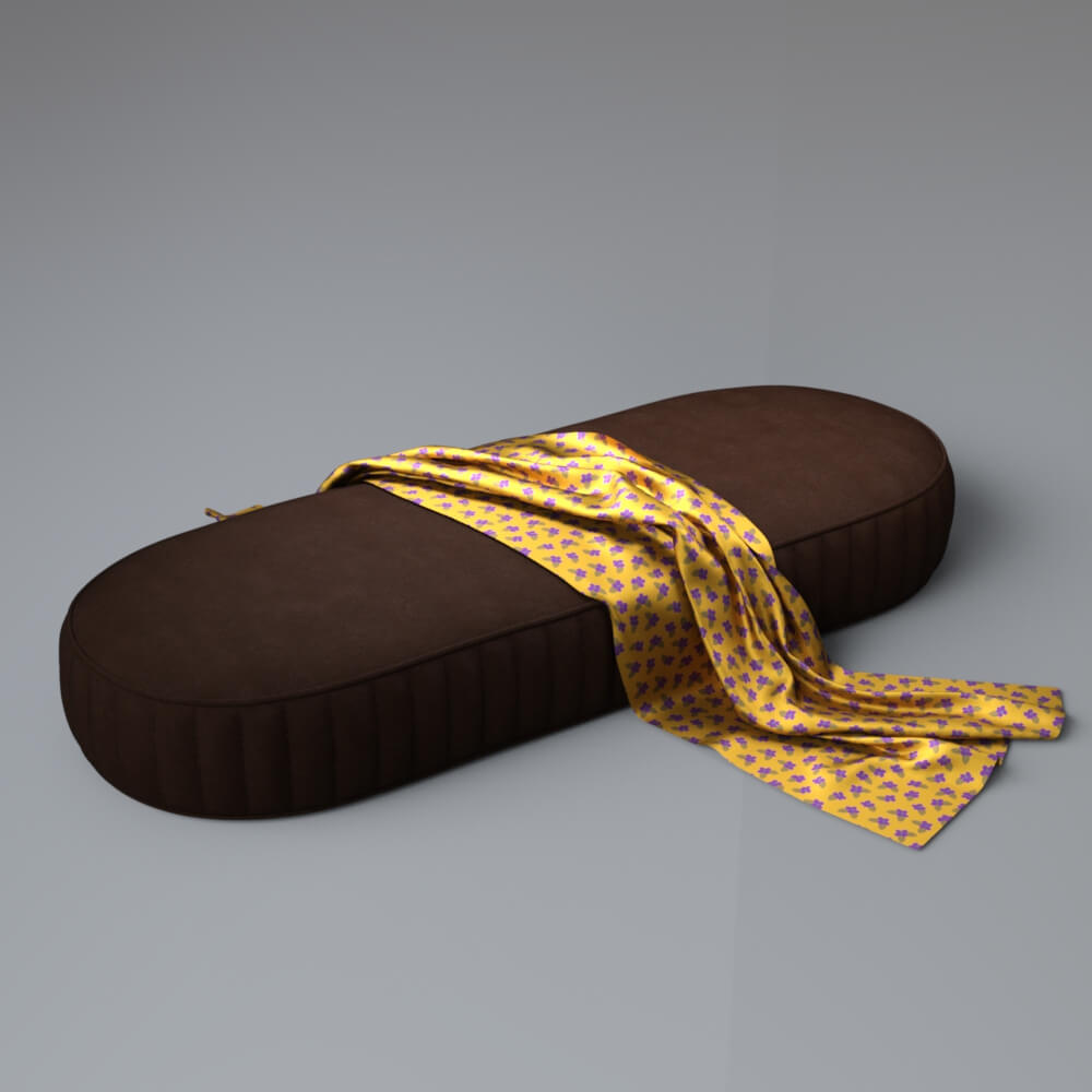 Master Bench 36 3D Render, Digital Art by AQ3D