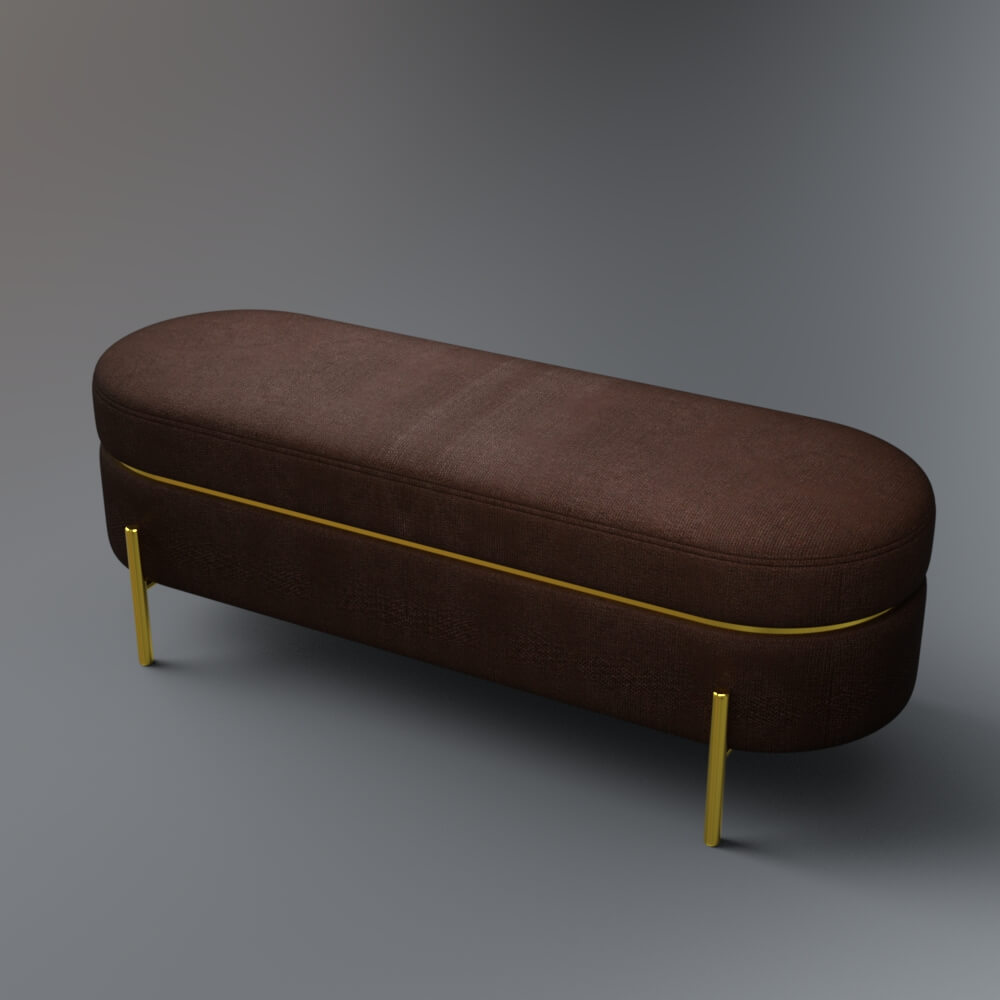 Master Bench 42 3D Render, Digital Art by AQ3D