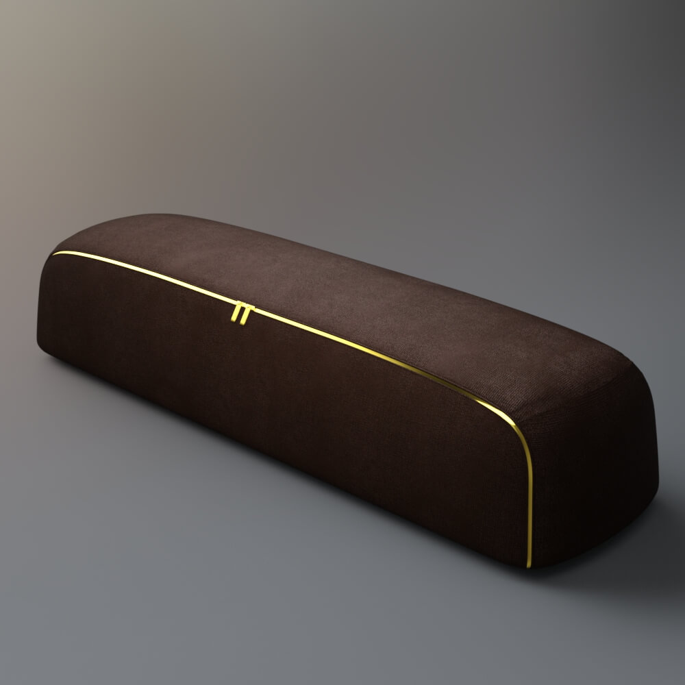 Master Bench 44 3D Render, Digital Art by AQ3D