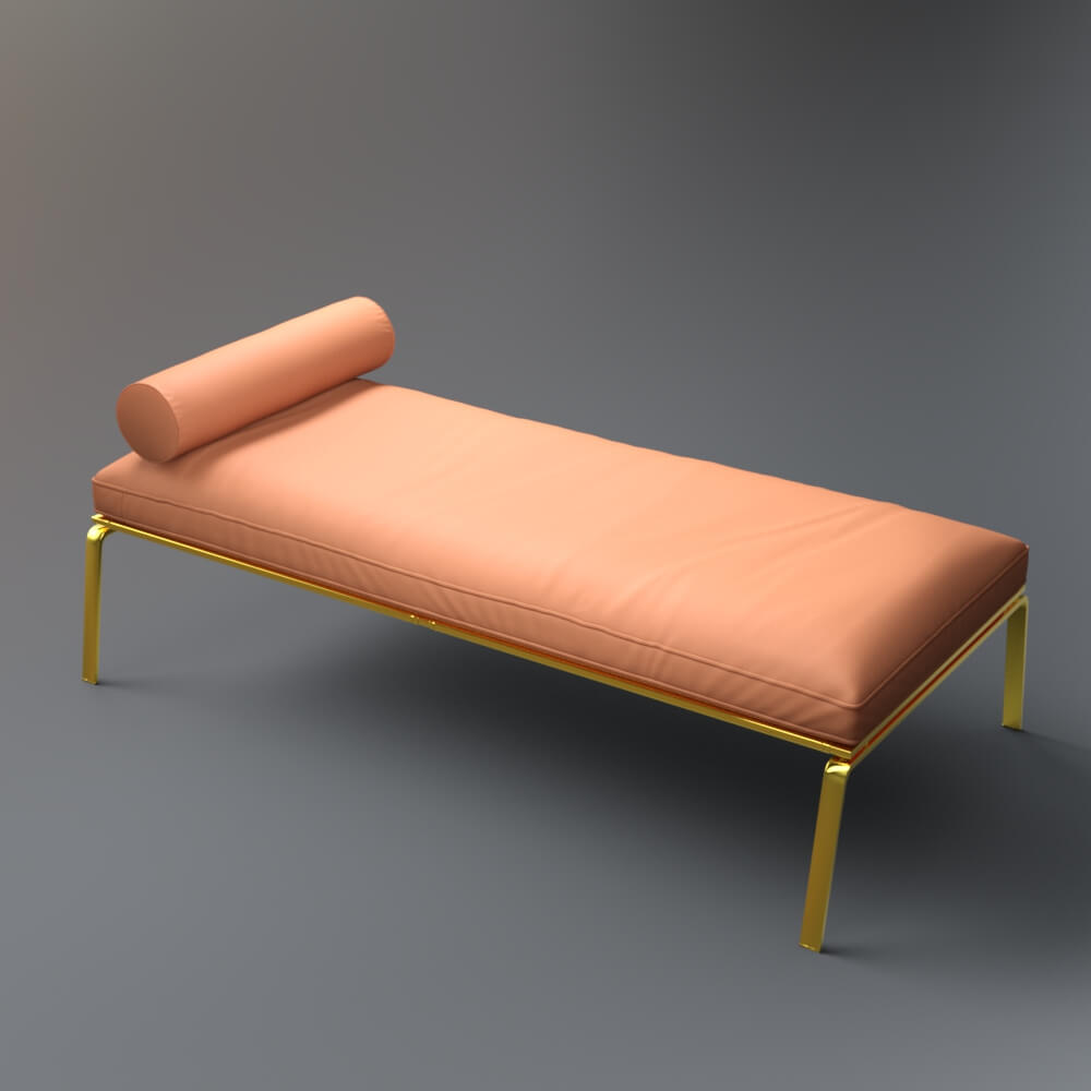 Master Bench 44 3D Render, Digital Art by AQ3D