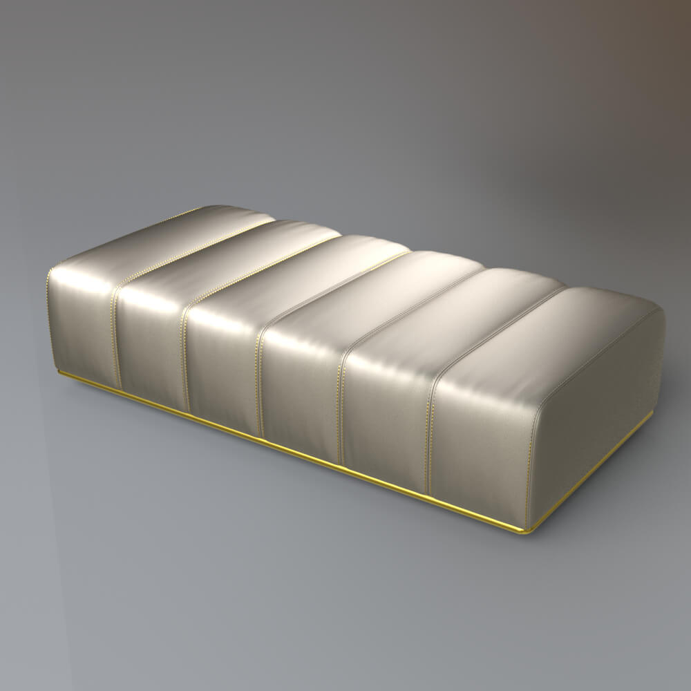 Master Bench 47 3D Render, Digital Art by AQ3D