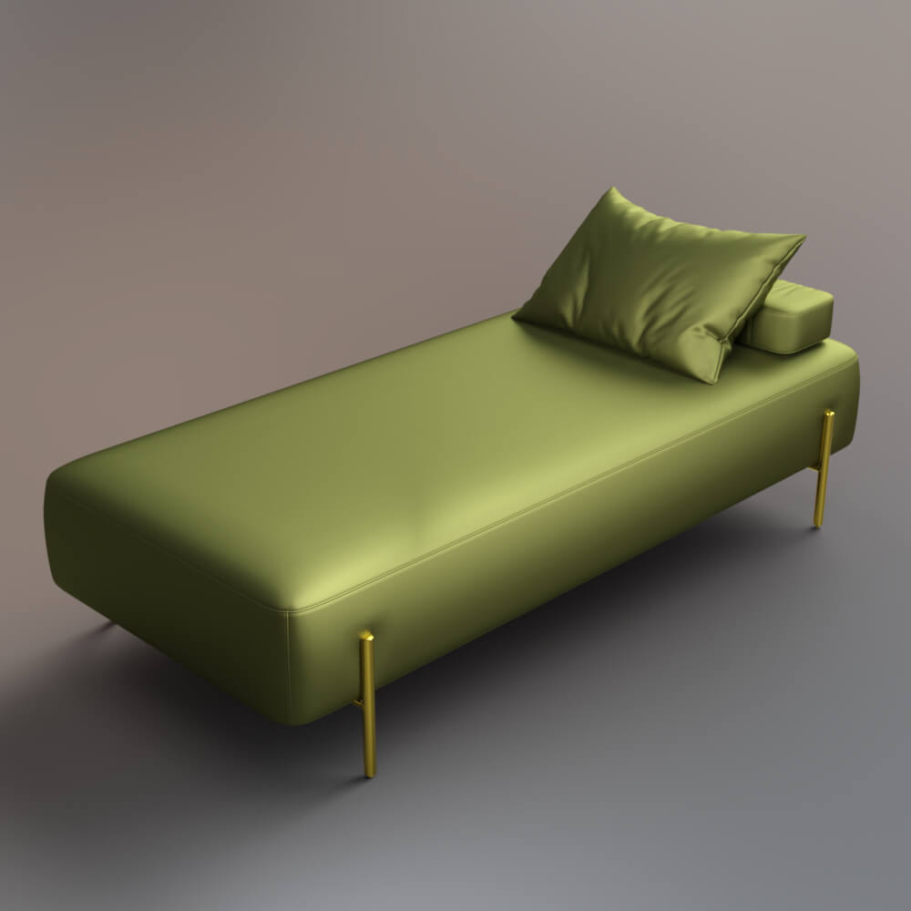 Master Bench 54 3D Render, Digital Art by AQ3D