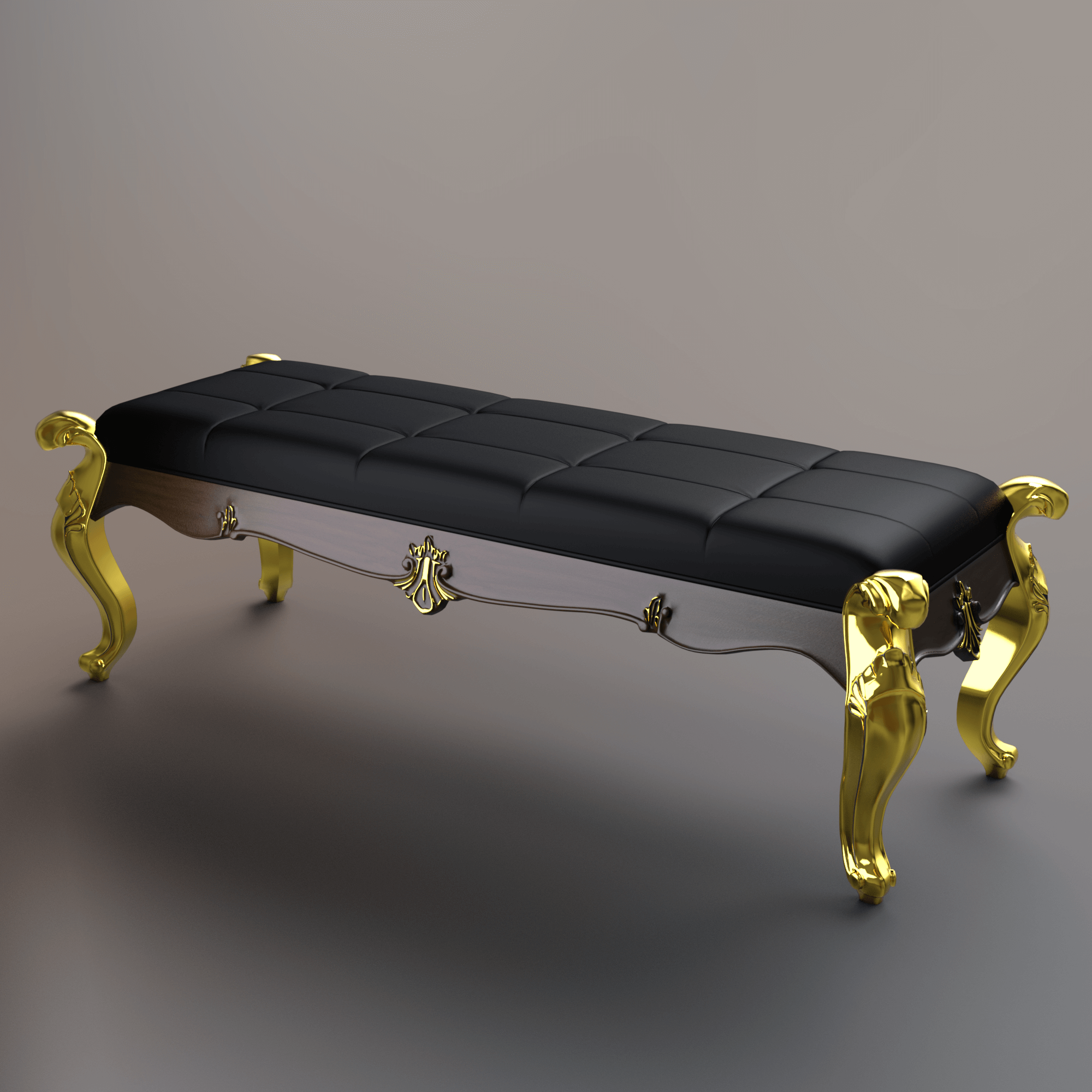 Master Bench 9 3D Render, Digital Art by AQ3D