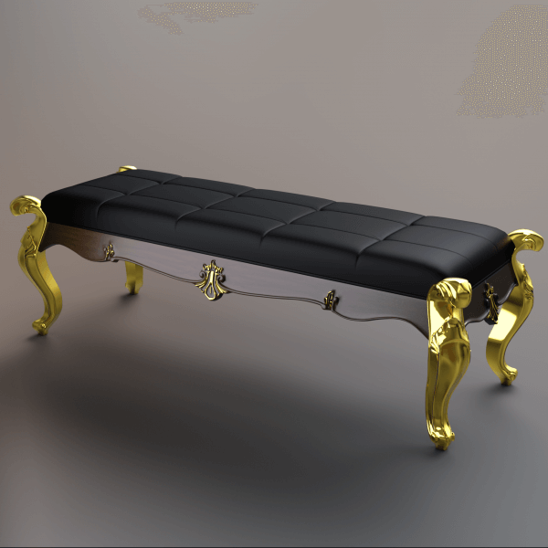 Master Bench 17 3D Render, Digital Art by AQ3D