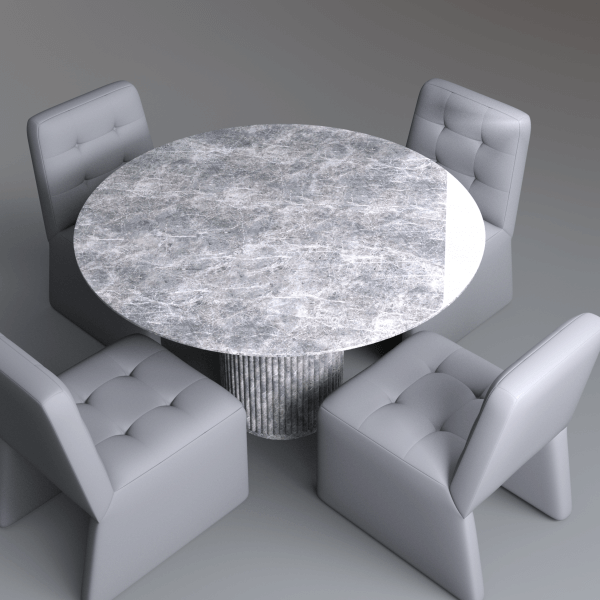 Master Sofa and Table 3D Render, Digital Art by AQ3D