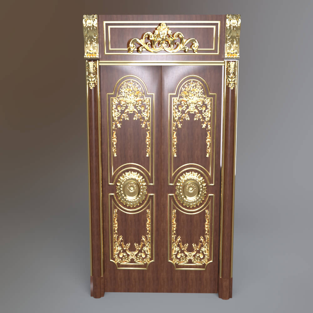 Master Door 10 3D Render, Digital Art by AQ3D