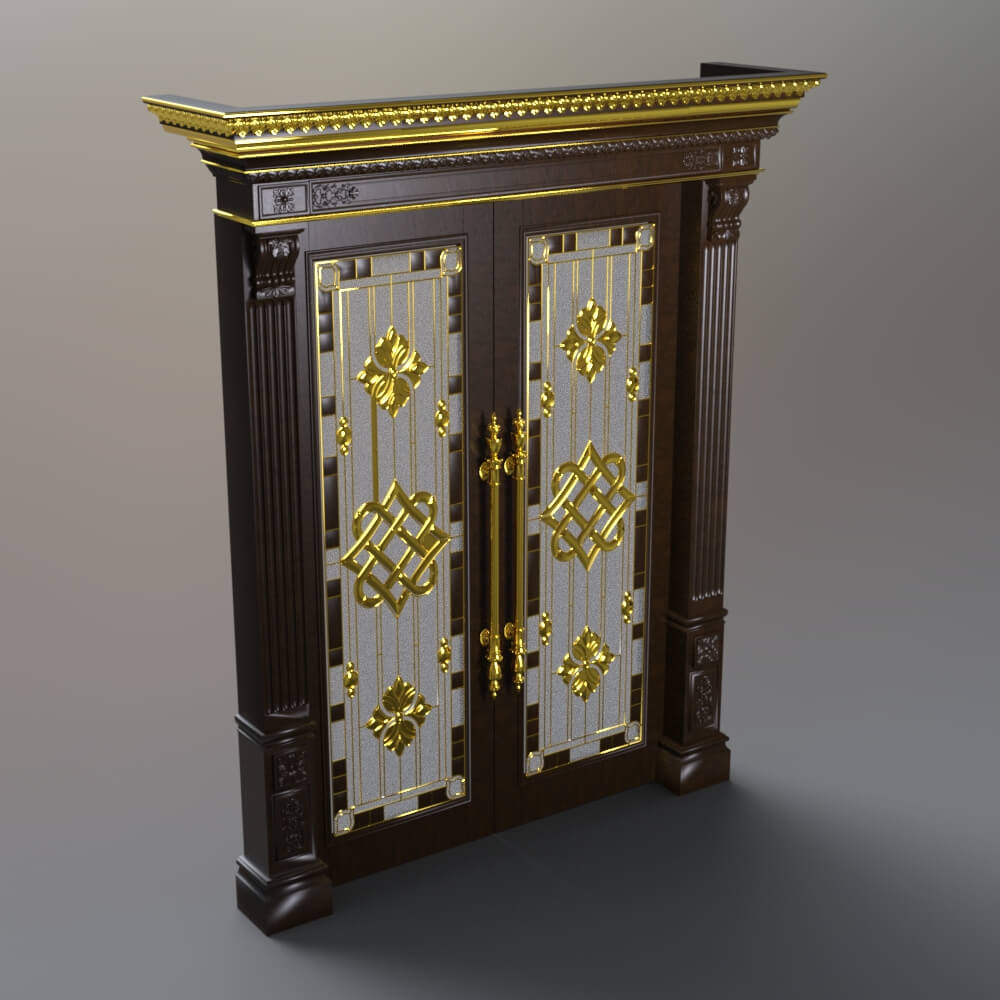 Master Door 7 3D Render, Digital Art by AQ3D