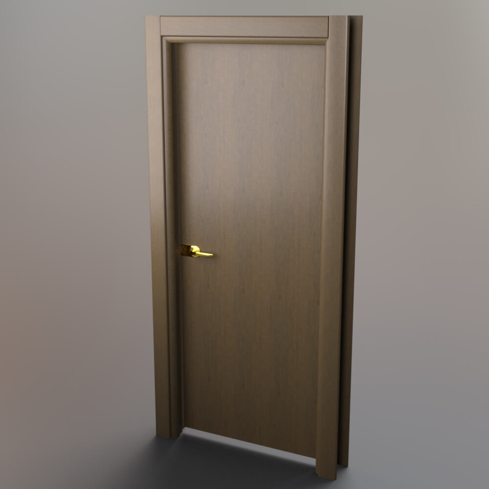 Master Door 8 3D Render, Digital Art by AQ3D