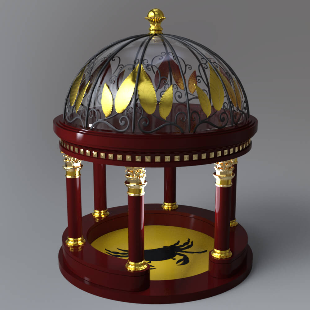 Master Gazebo 2 3D Render, Digital Art by AQ3D