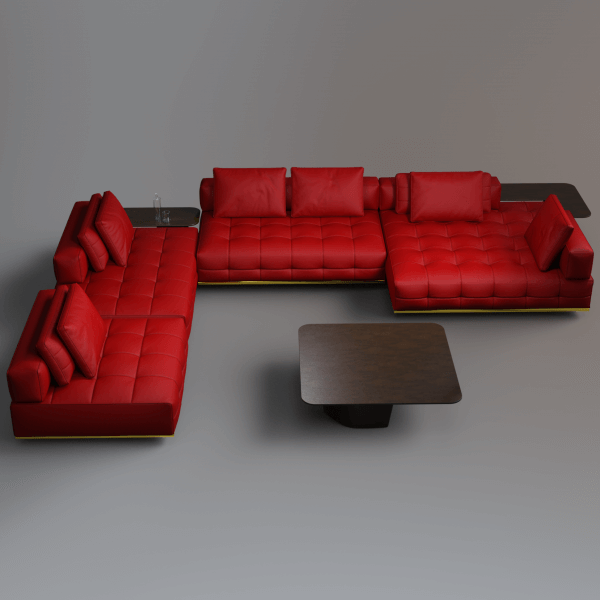 Master Bed 43 3D Render, Digital Art by AQ3D