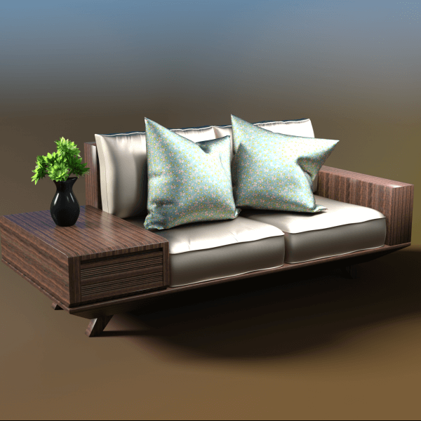 Master Sofa 20 3D Render | RenderHub Gallery