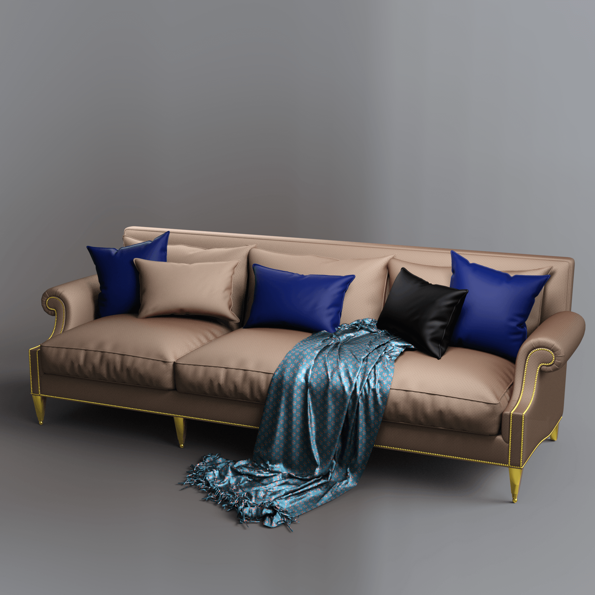 Master Sofa 15 3D Render | RenderHub Gallery
