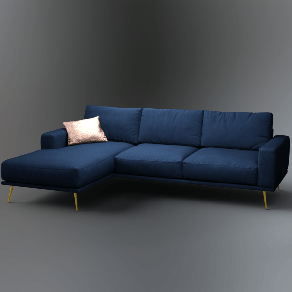Mini Sofa 3D Render | RenderHub Gallery