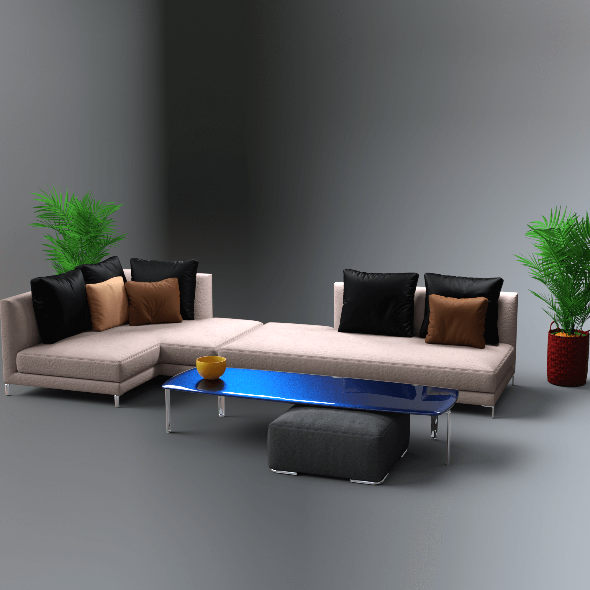 Master Sofa 19 3D Render | RenderHub Gallery