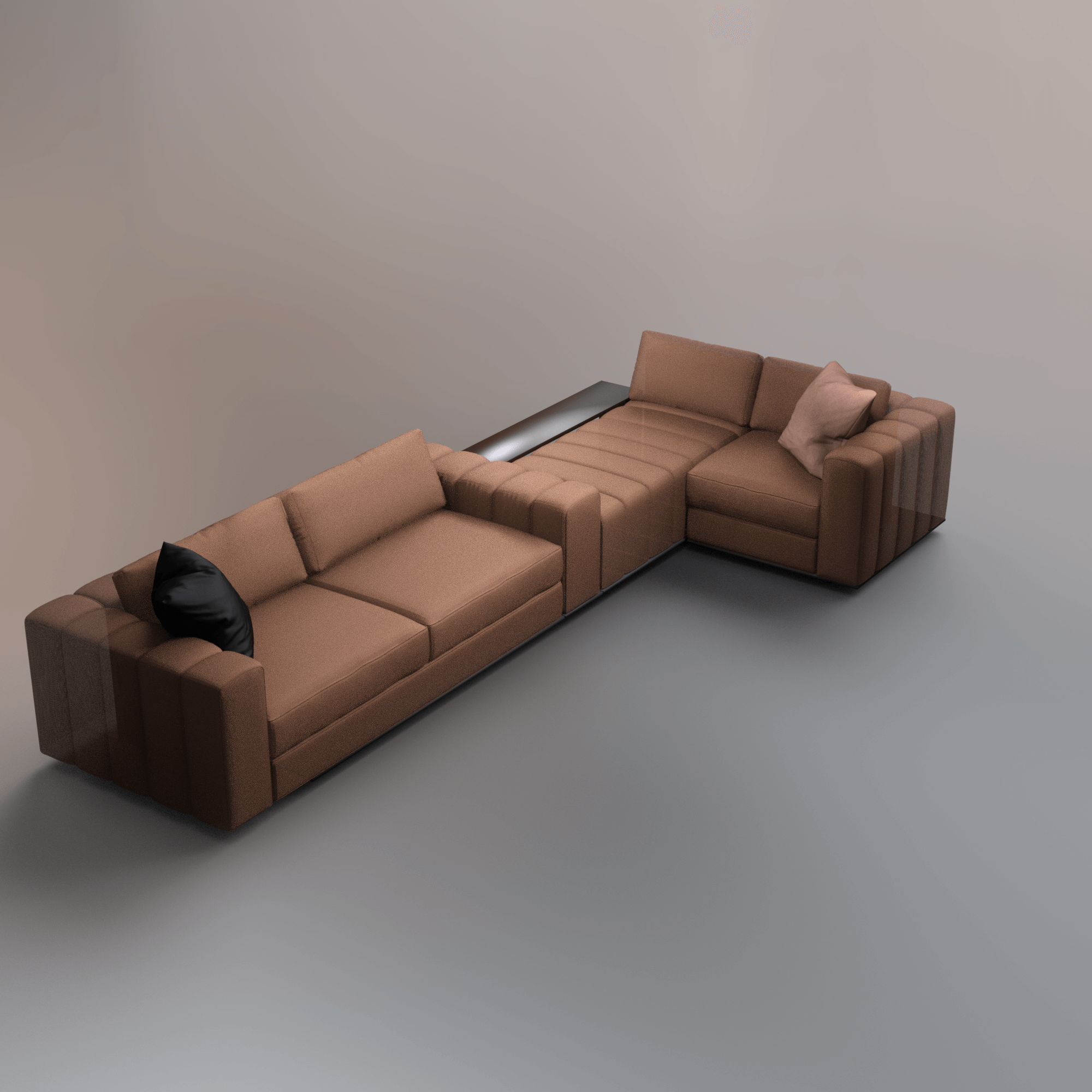 Master Sofa 20 3D Render, Digital Art by AQ3D