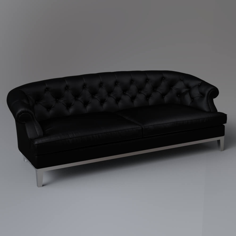 Master Sofa 228 3D Render, Digital Art by AQ3D