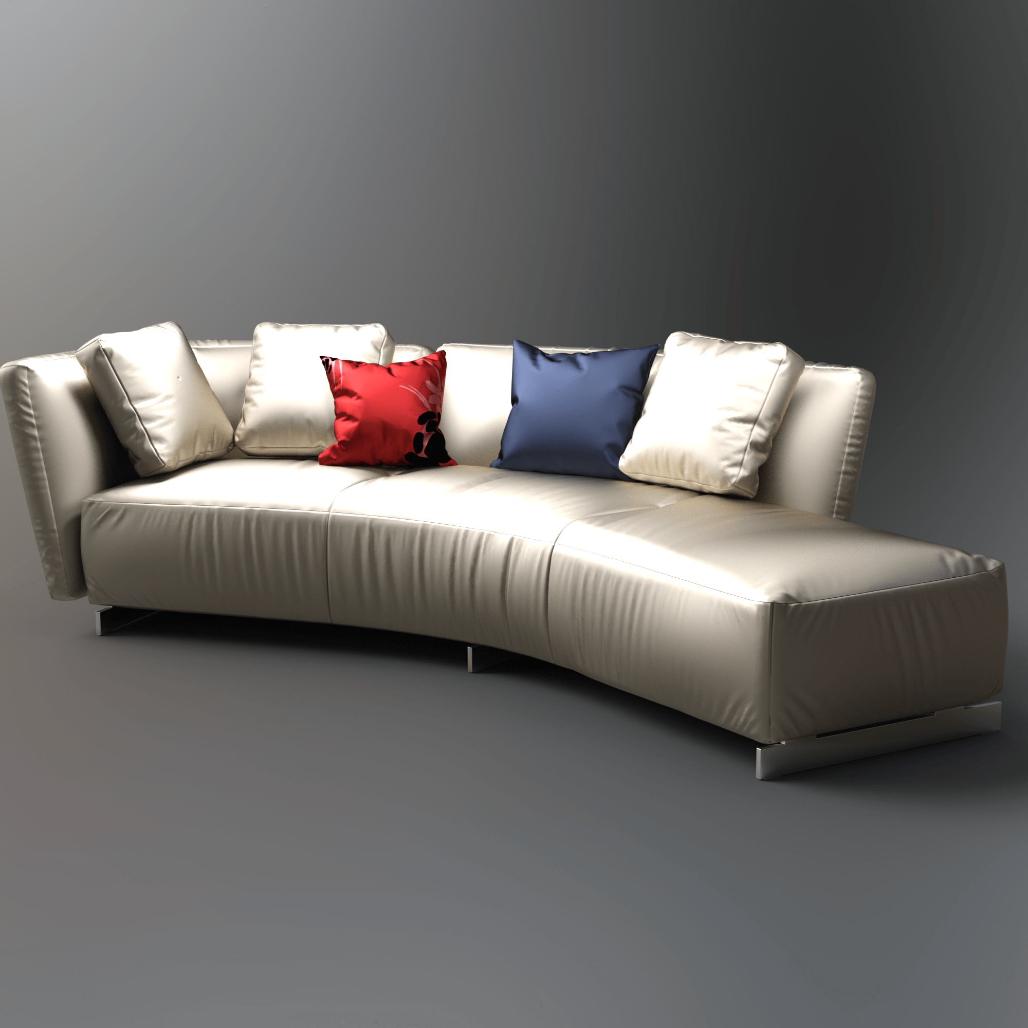 Master Sofa 24 3D Render | RenderHub Gallery
