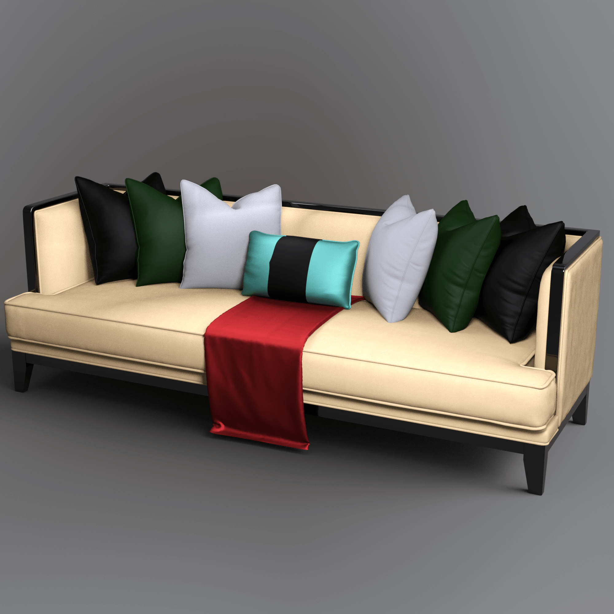 Master Sofa 32 3D Render | RenderHub Gallery