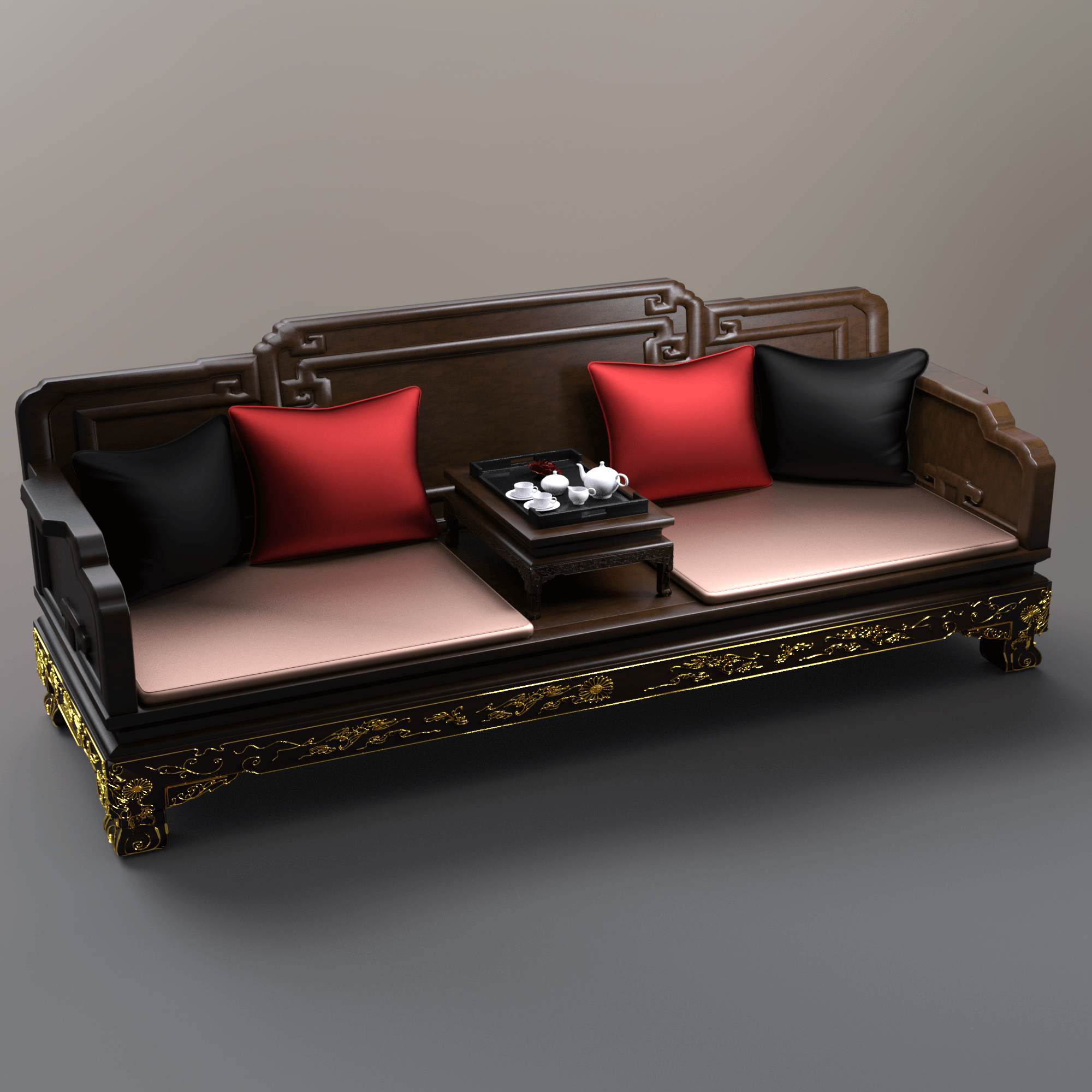 Master Sofa 33 3D Render | RenderHub Gallery