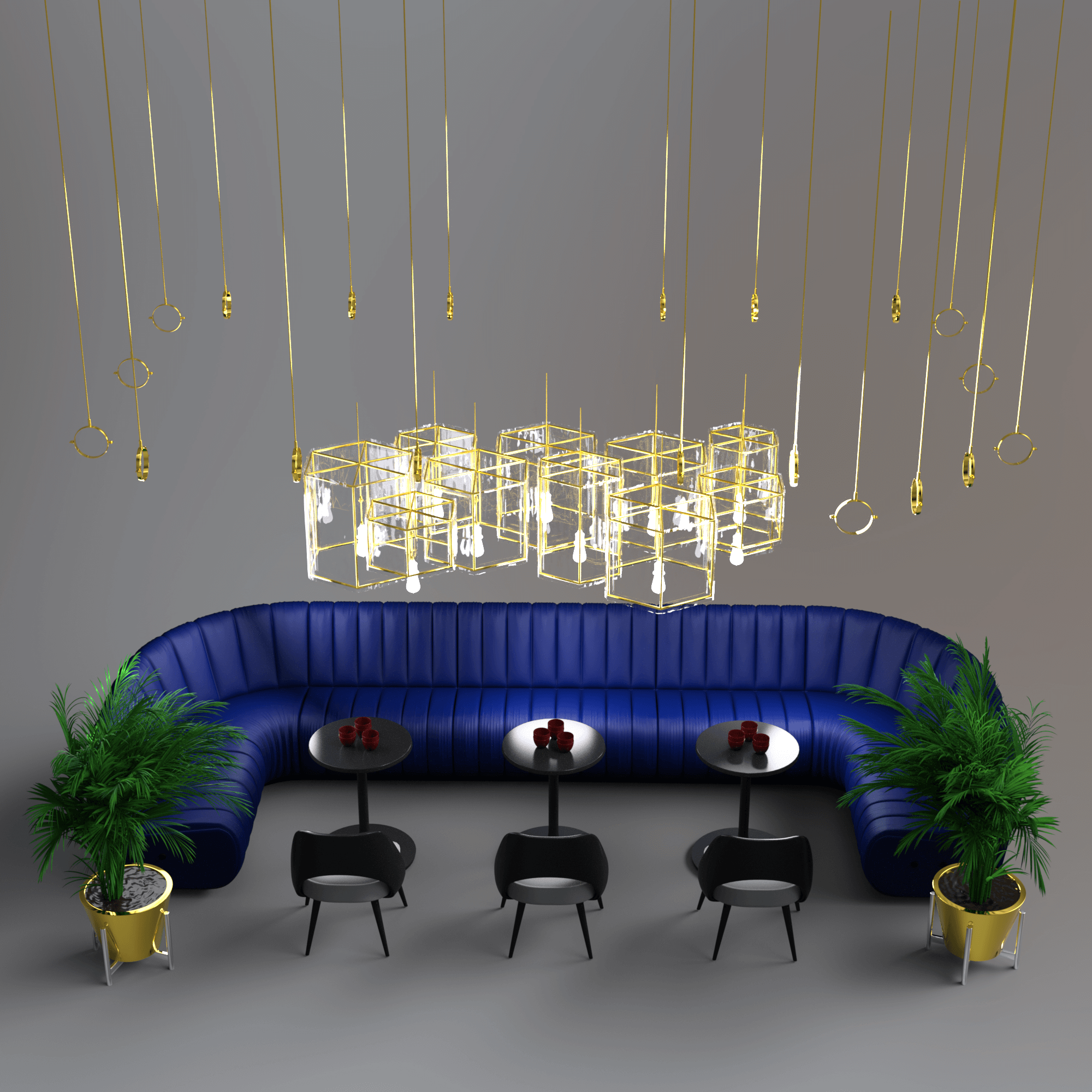 Master Sofa 36 3D Render, Digital Art by AQ3D