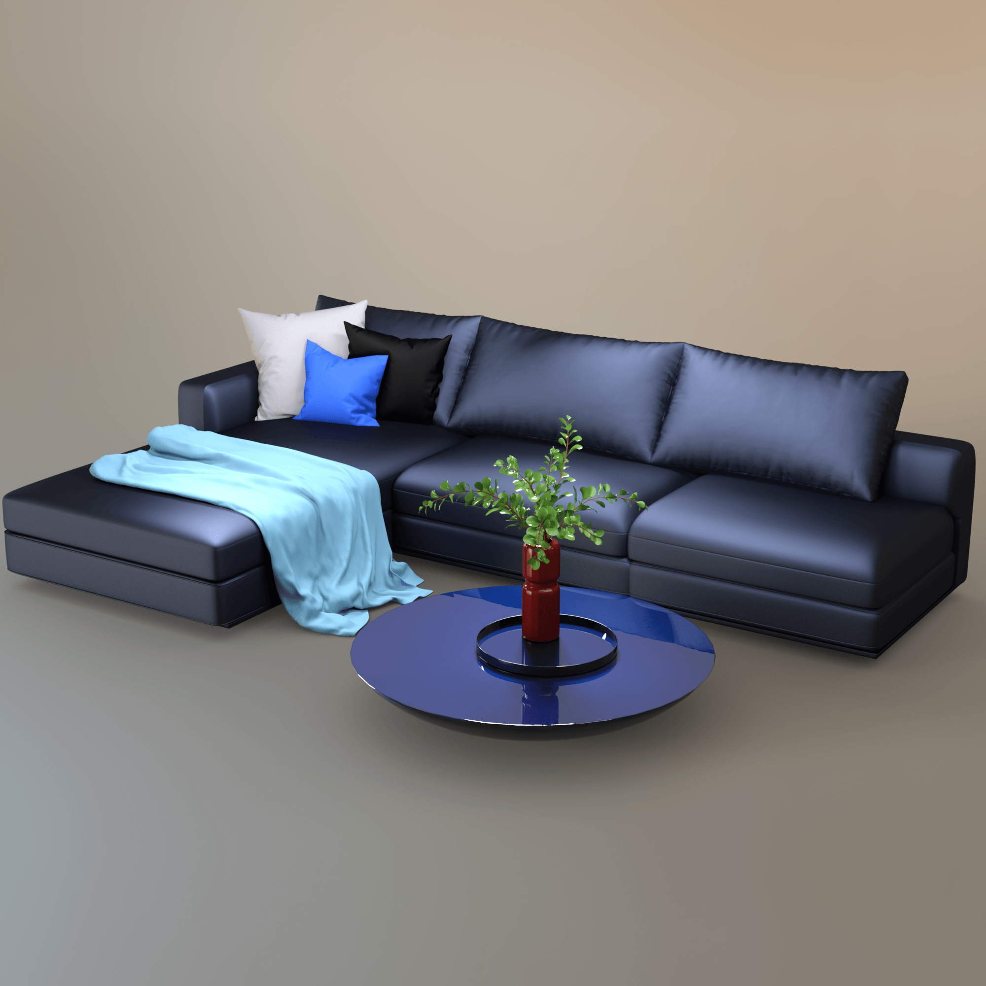 Master Sofa 40 3D Render | RenderHub Gallery