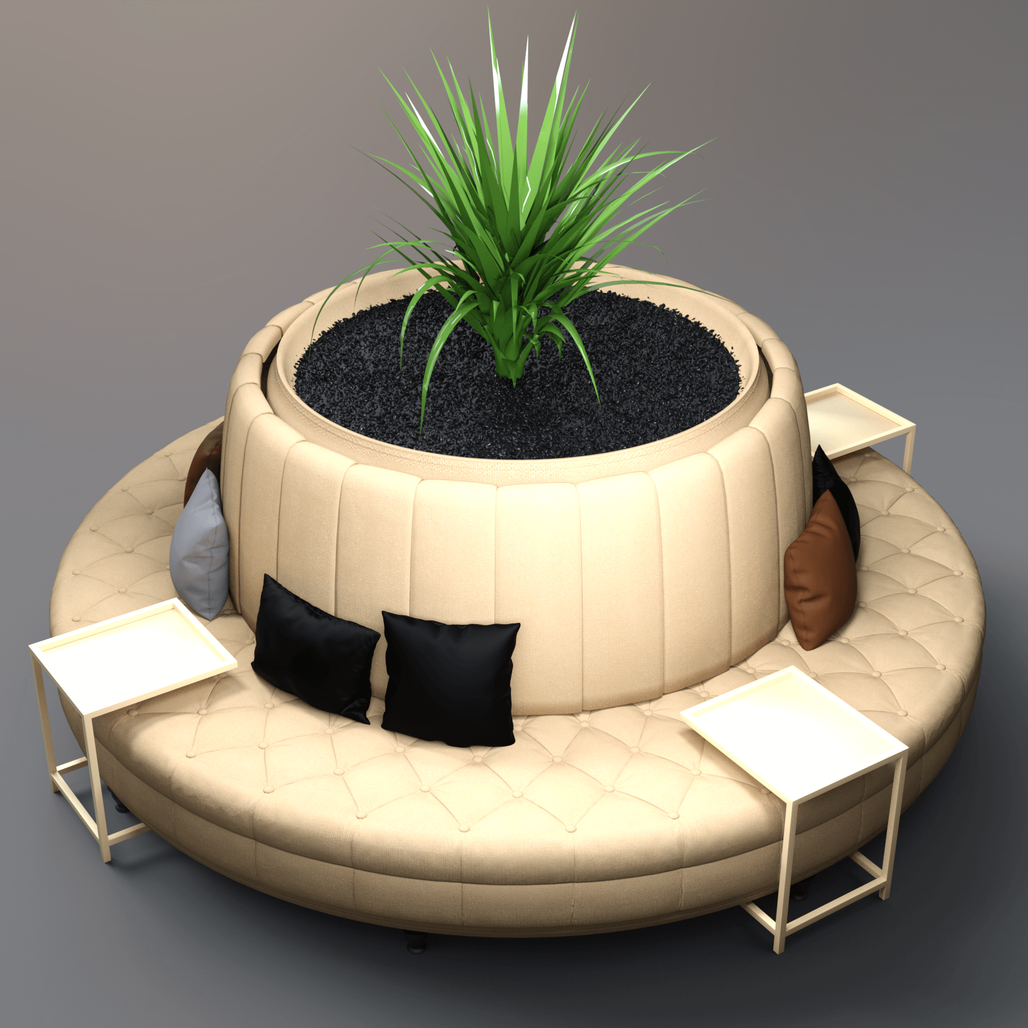 Master Sofa 44 3D Render | RenderHub Gallery