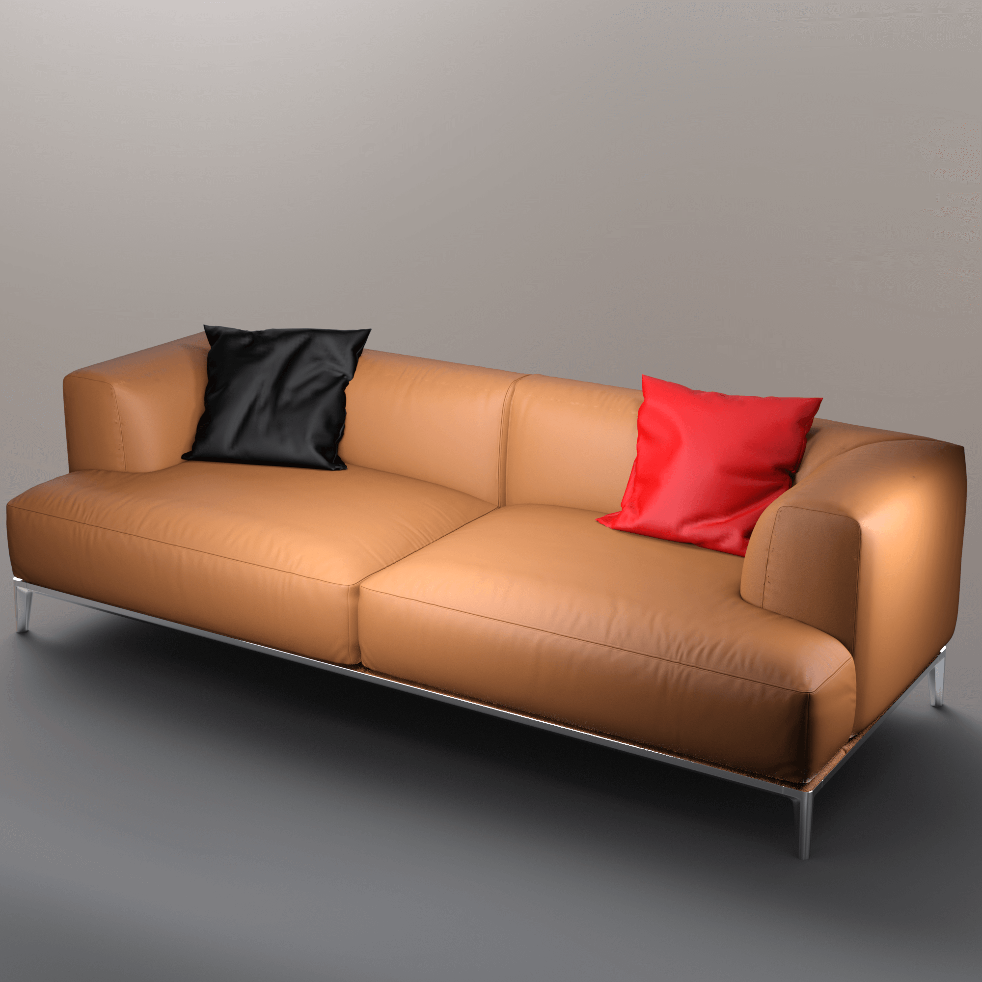 Master Sofa 48 3D Render | RenderHub Gallery