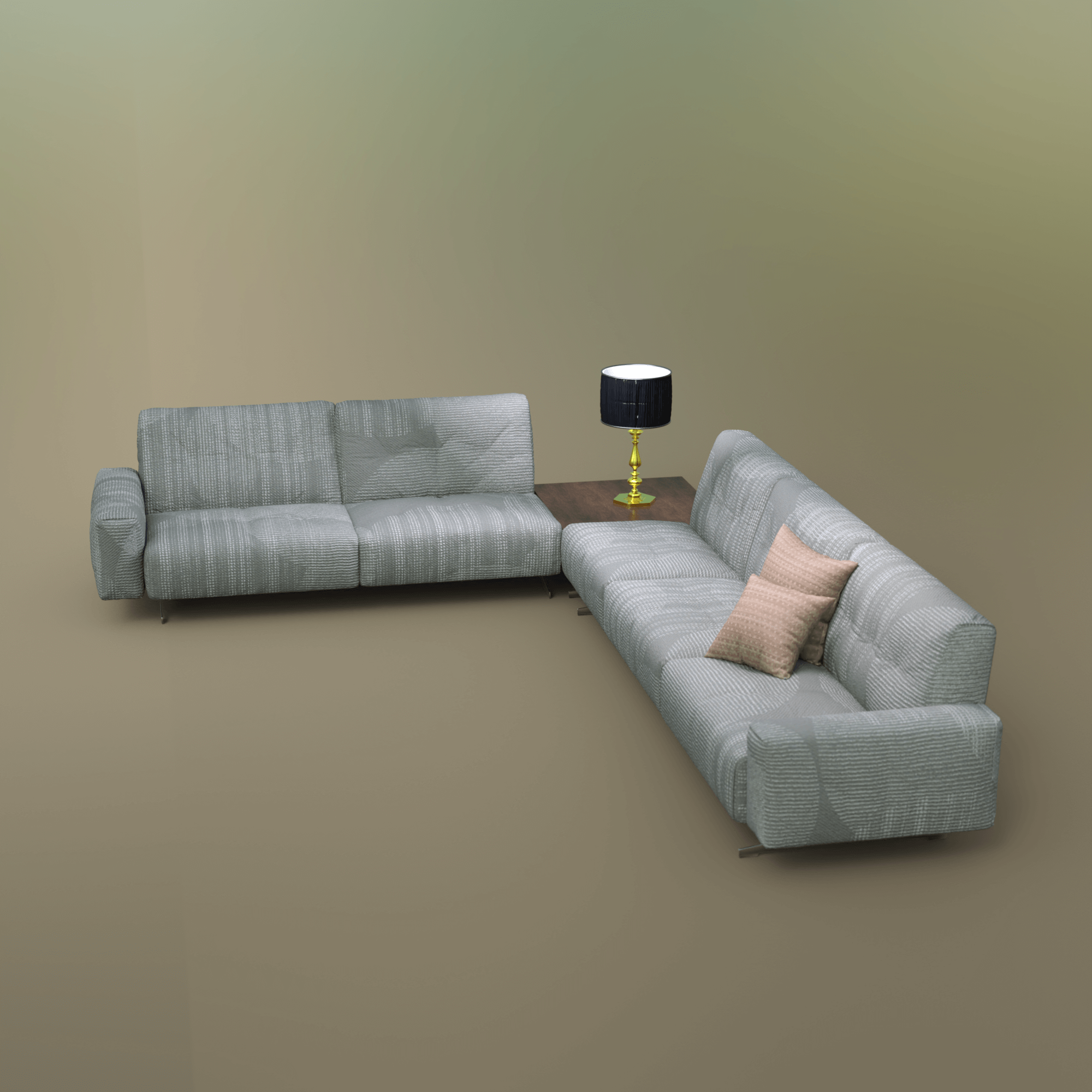 Master sofa 6 3D Render, Digital Art by AQ3D