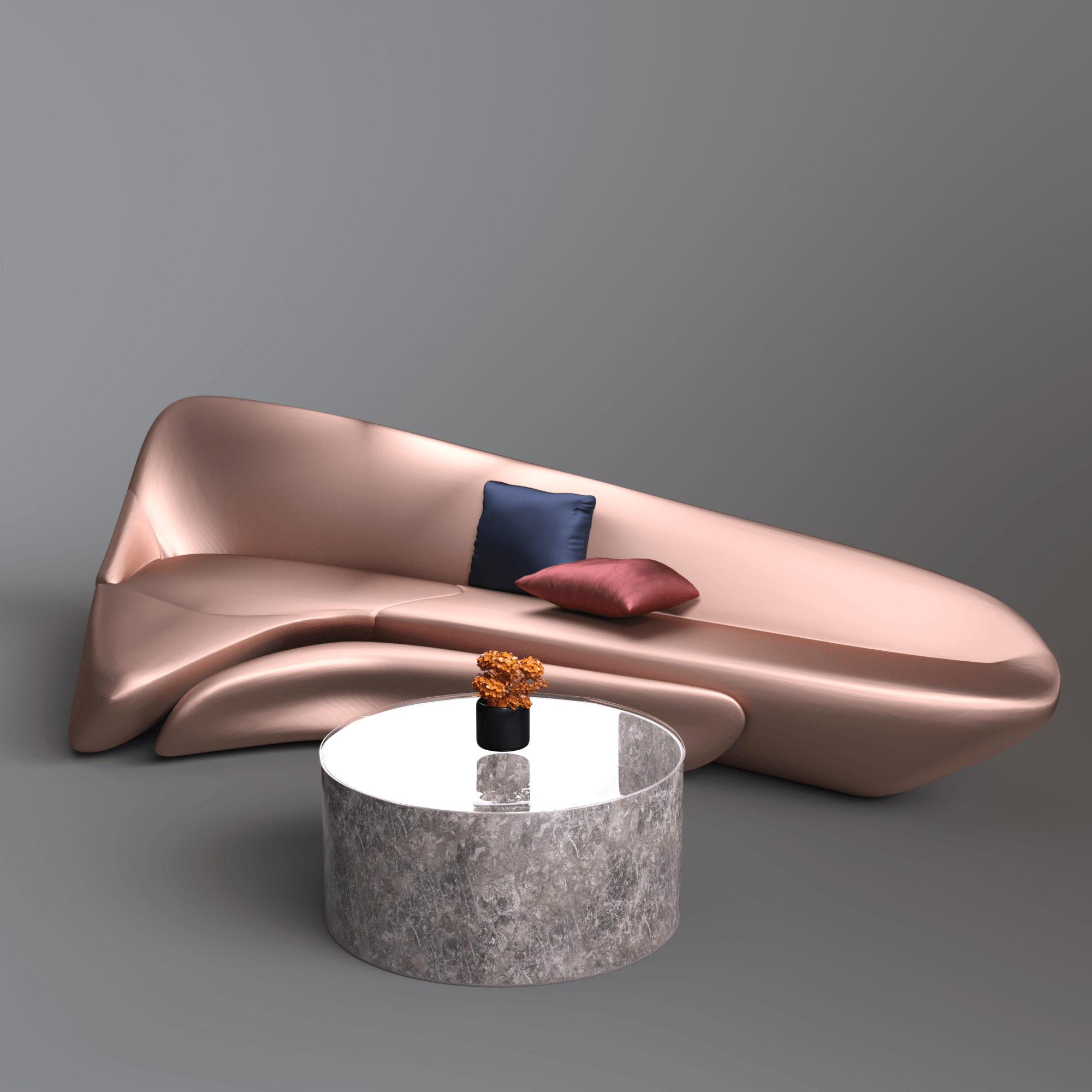 Master Sofa 62 3D Render, Digital Art by AQ3D