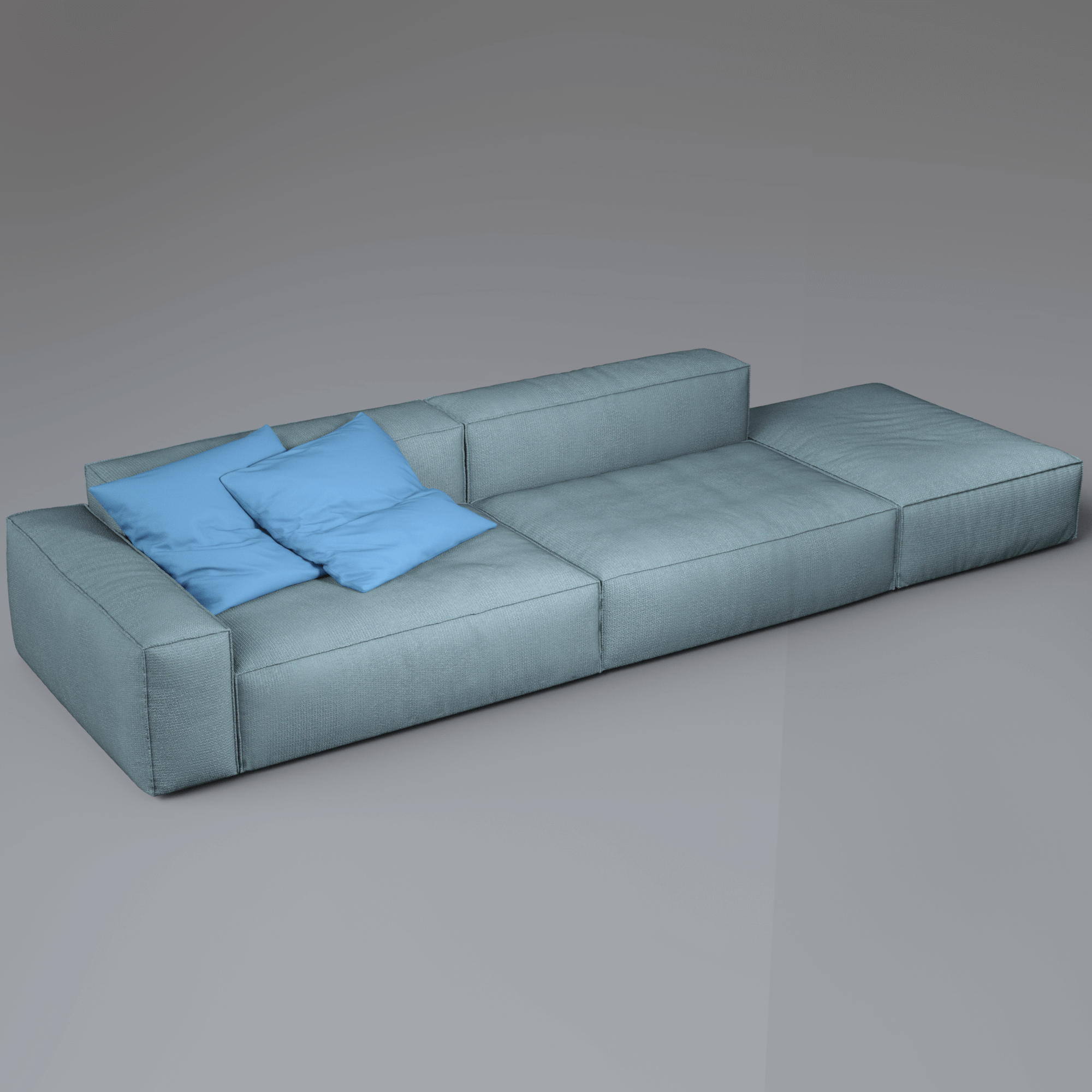 Master Sofa 78 3D Render, Digital Art by AQ3D