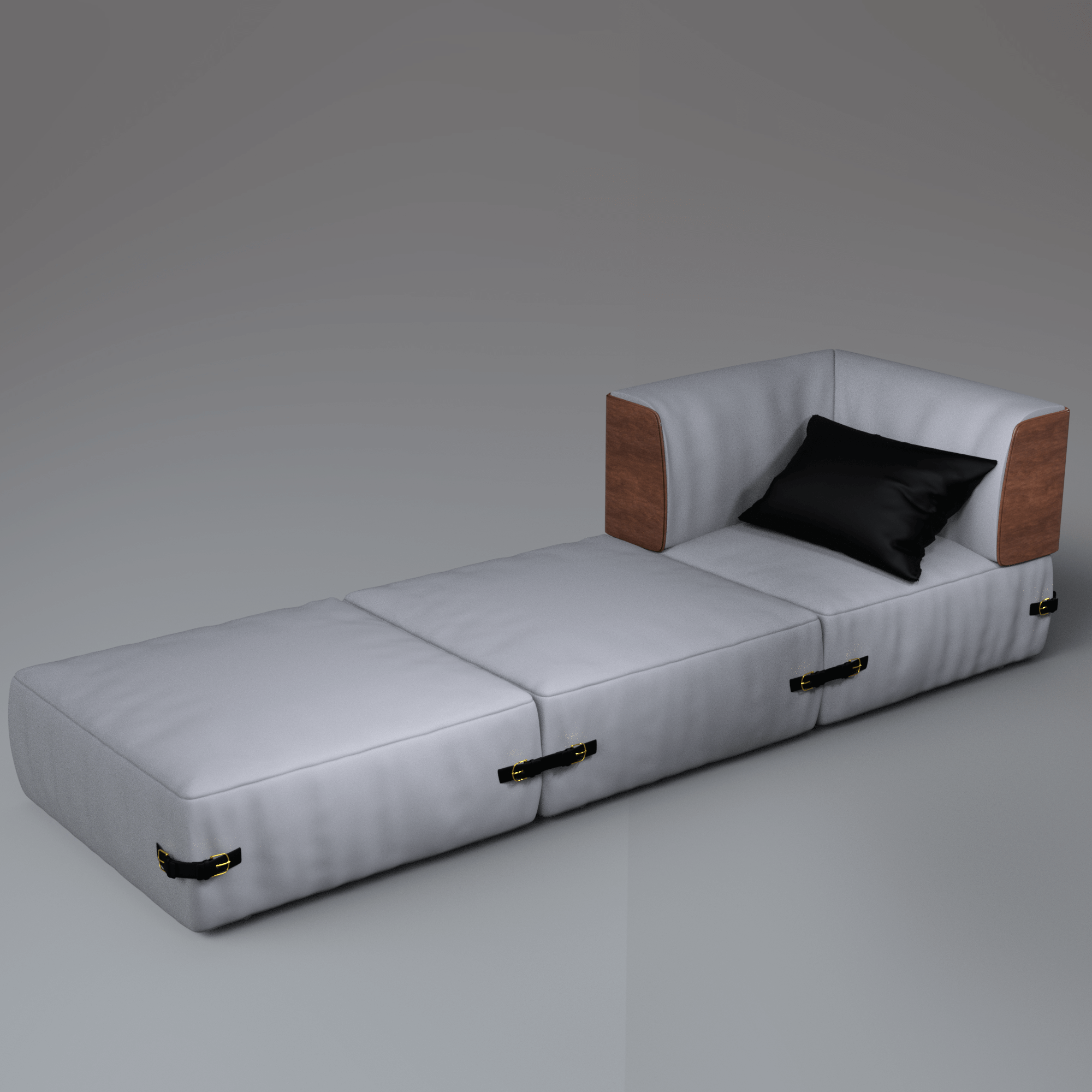Master Sofa 88 3D Render, Digital Art by AQ3D