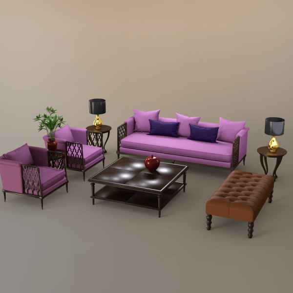 3D Art Gallery by AQ3D at RenderHub