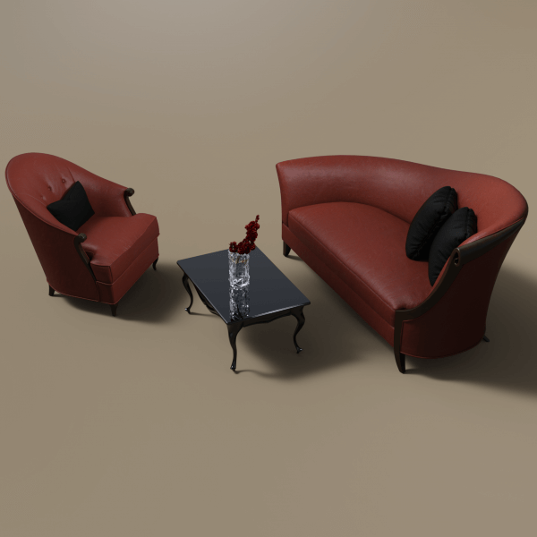 Master TV Wall 3D Render | RenderHub Gallery