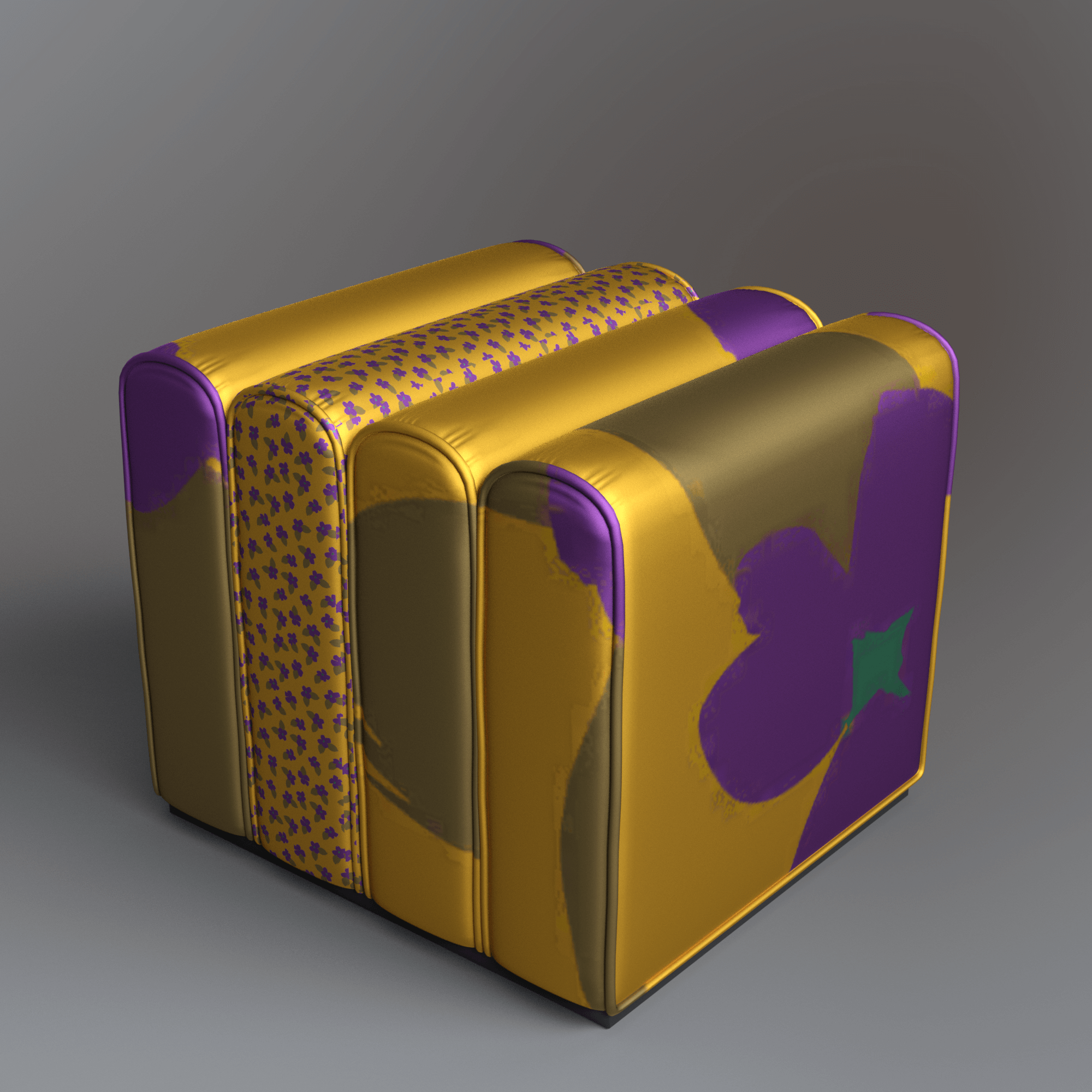 Master Stool 10 3D Render, Digital Art by AQ3D