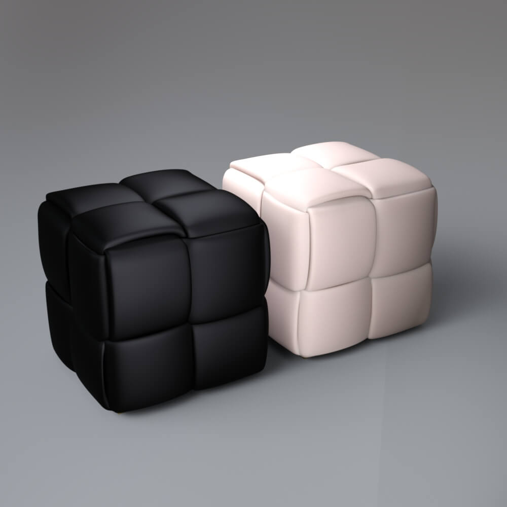 Master Stool 17 3D Render, Digital Art by AQ3D