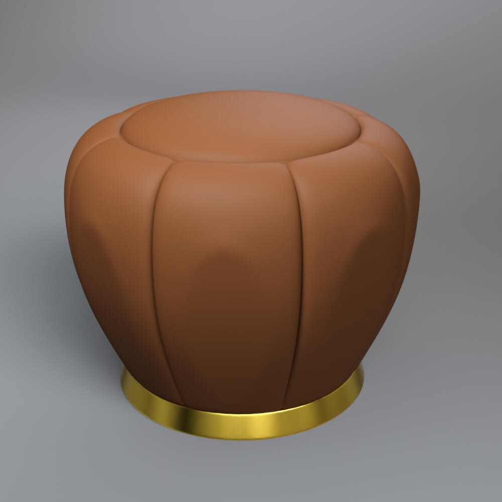 Master Stool 20 3D Render, Digital Art by AQ3D